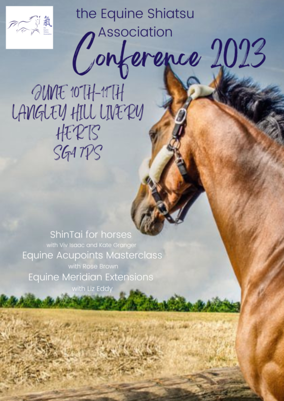 Equine Shiatsu Conference 2023 - tESA - The Equine Shiatsu Association
